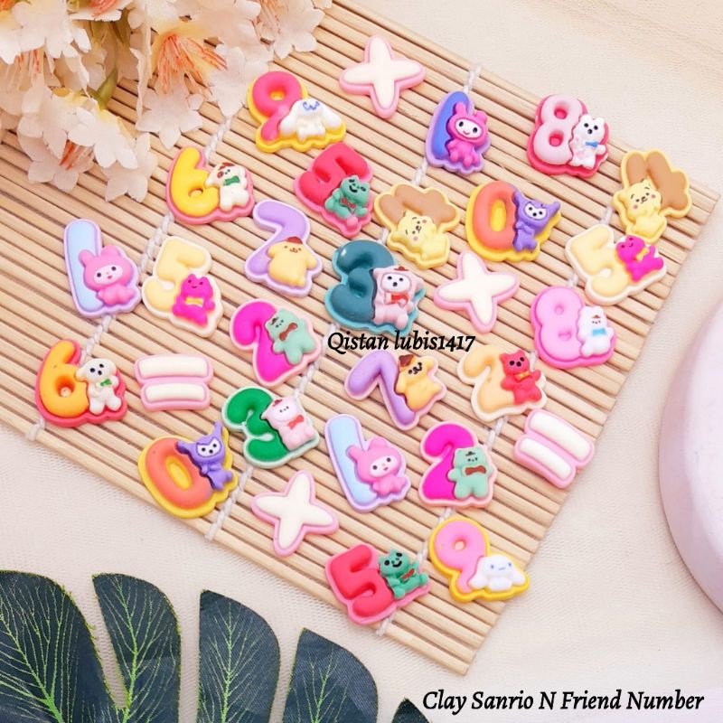 Jual Clay Sanrio n Friends Number/10 pcs | Shopee Indonesia