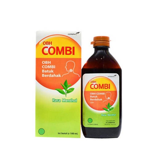 Jual OBH Combi Rasa Menthol Syrup 100 ML / Batuk Berdahak / Batuk ...