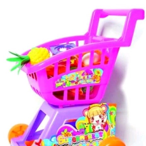 Jual supermarket set trolley mainan anak | Shopee Indonesia