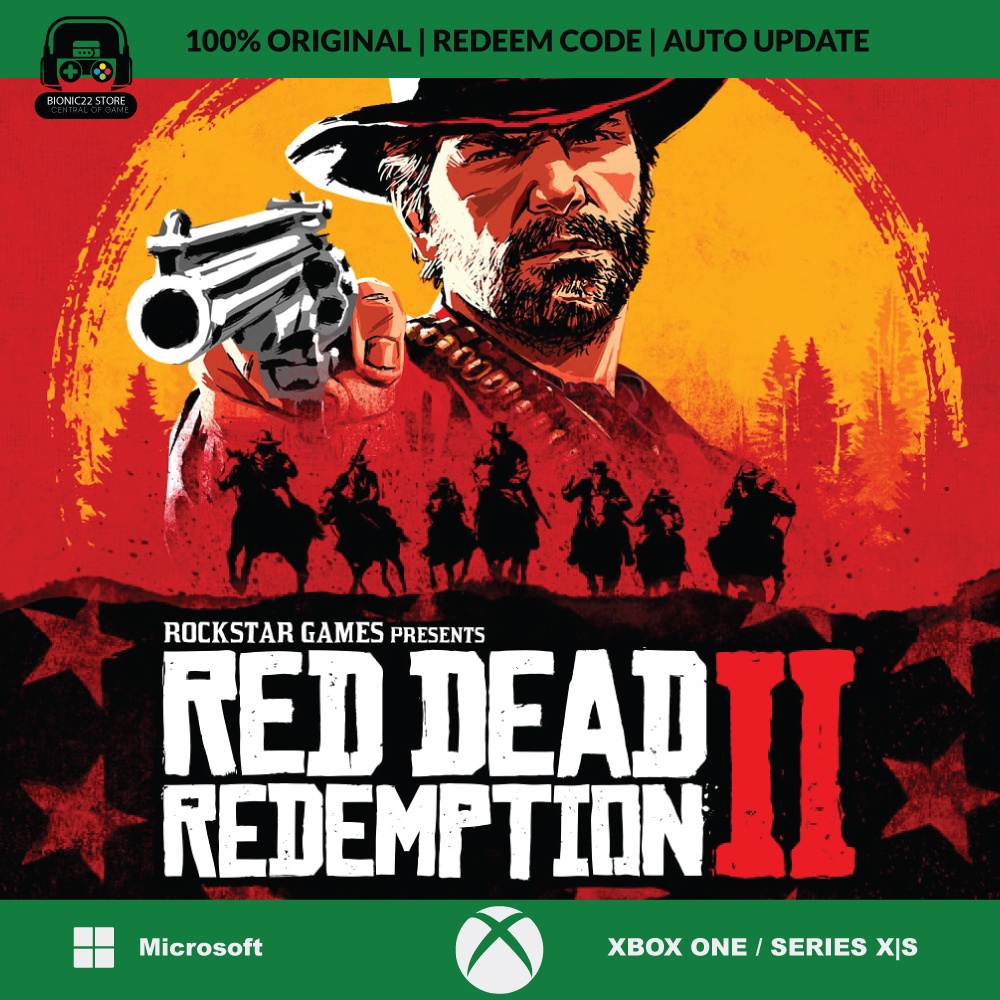 Jual Red Dead Redemption 2 Xbox One Series X|S Original Redeem Code ...