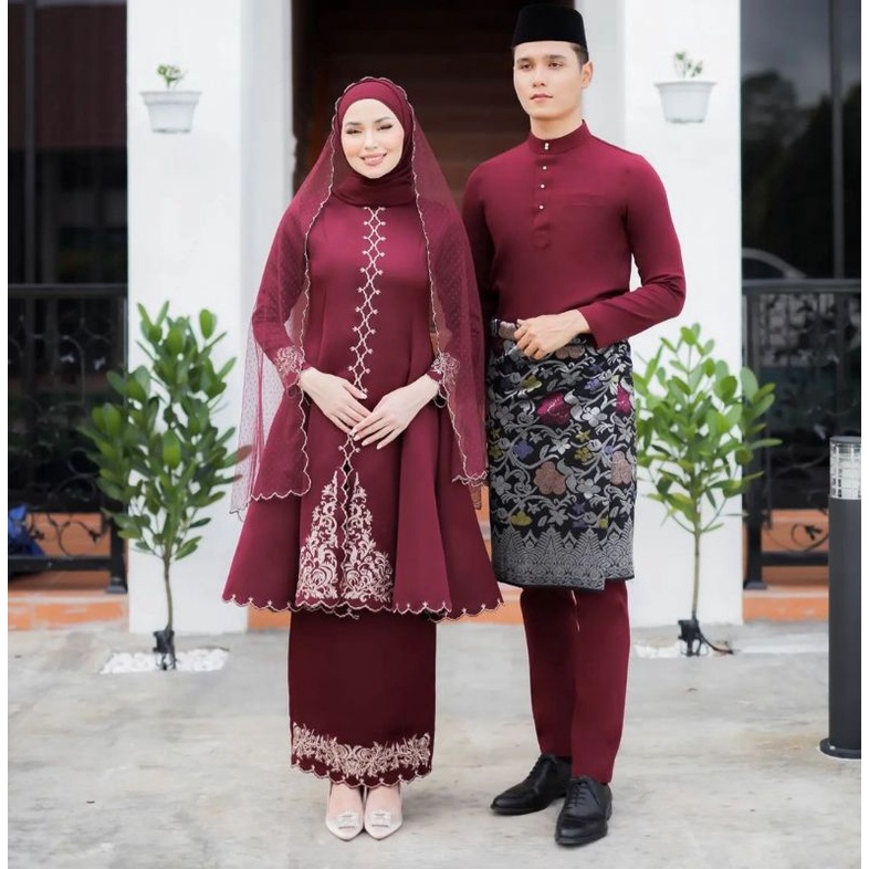 Jual gaun pengantin Muslimah Malaysia kurung melayu gaun walimah gaun ...