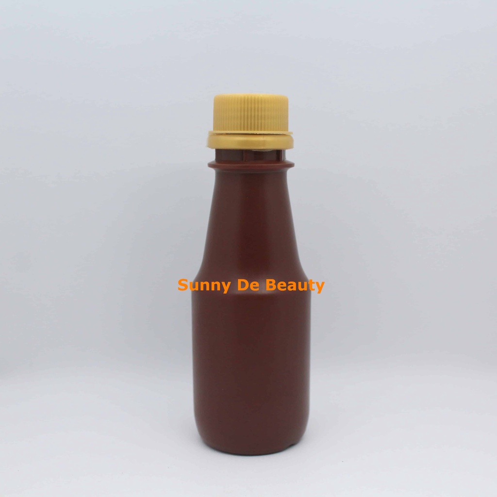 Jual Botol Jamu Coklat 150 Ml / Botol Hdpe / Botol Plastik Food / Botol ...