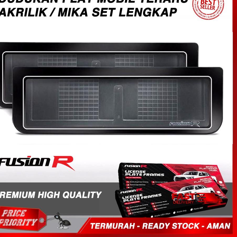 Jual AIL659 Tempat Plat Nomor Mobil Akrilik Mika UNIVERSAL / Tatakan ...