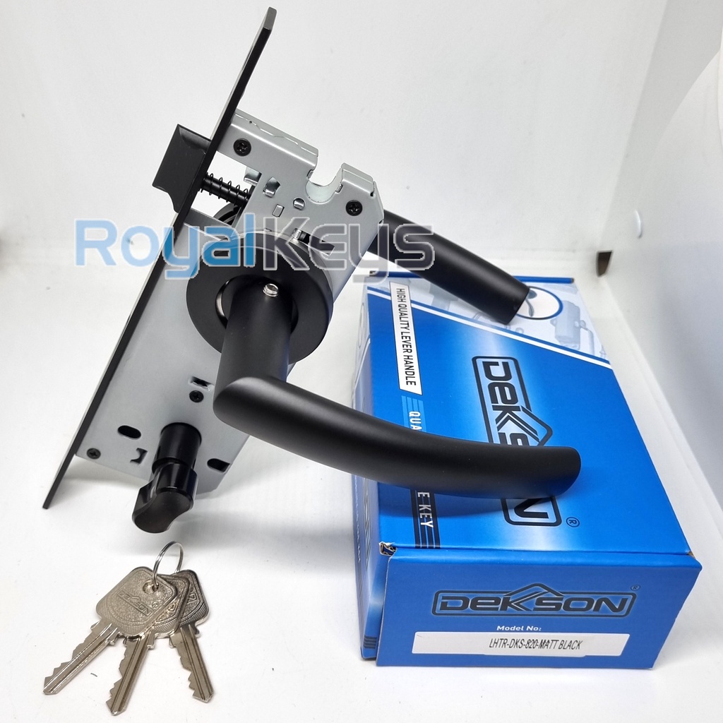 Jual Paket Set Handle Dekson Dekkson LHTR 0820 Hitam Knob Gagang Pintu ...