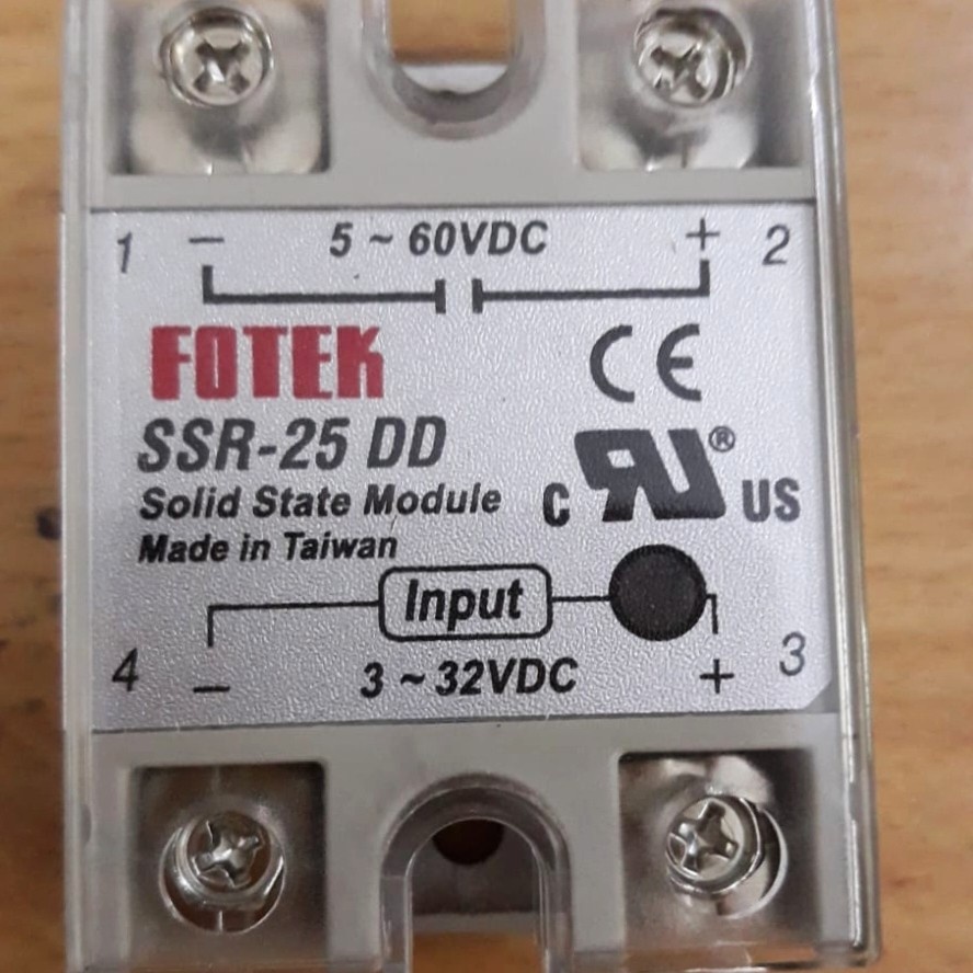 Jual Solid State Relay Fotek Ssr-25 DD / Ssr 25DD 25 Amper | Shopee Indonesia