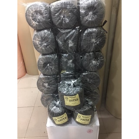 Jual Tali Tali Rafia Yatta Hitam 1 Kg (Ball @ 15 Roll) | Shopee Indonesia
