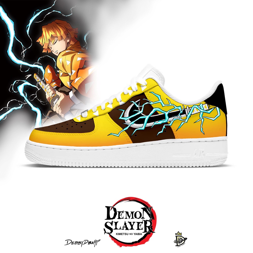 Jual NIKE AF1 ZENITSU CUSTOM | Shopee Indonesia