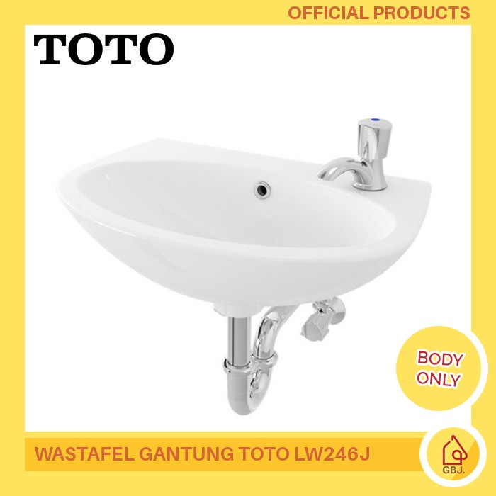 Jual WASTAFEL GANTUNG BULAT TOTO LW246J (BODY ONLY) / WASHTAFEL GANTUNG ...
