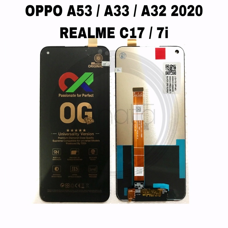 Jual LCD OPPO A53 2020 / A33 2020 / A32 2020 / A54 4G / A55 4G / REALME C17 / 7i TOUCHSCREEN ...