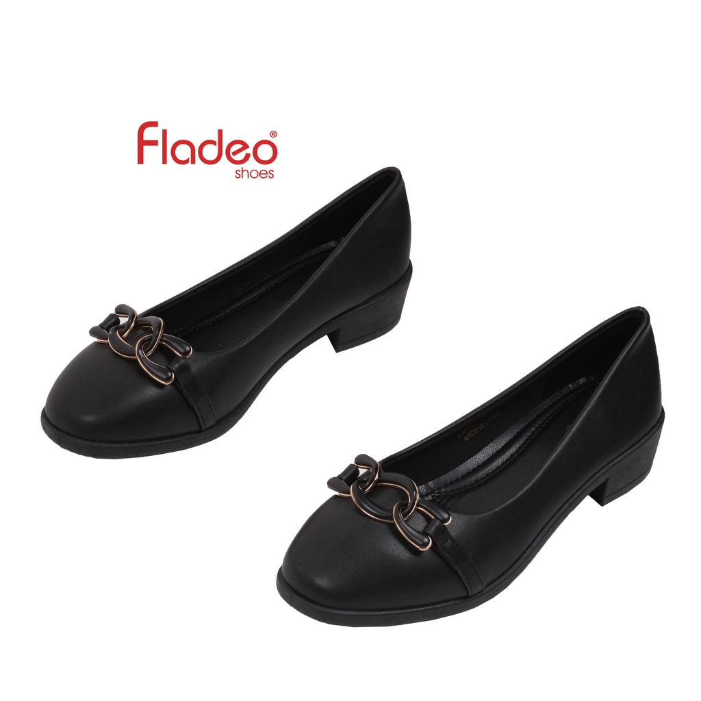 Jual Fladeo A23/LSF523-2AH/ Sepatu Hak Formal Pantofel Wanita | Shopee ...