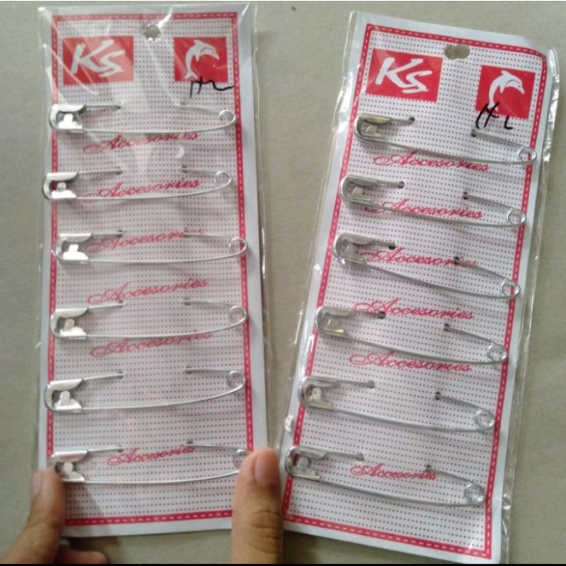 Jual YNS - ( Per Pack isi 6PCS ) Peniti Jumbo / Peniti Kasur Murah ...