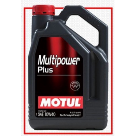 Jual MOTUL OLI MOBIL MULTIPOWER PLUS 10W-40 4L | Shopee Indonesia