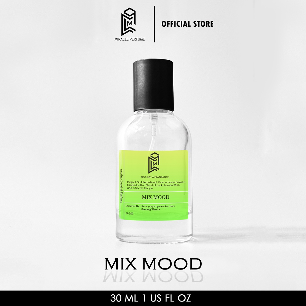 Jual Parfum Mix Mood Eau De Parfum (EDP) 30ml by Miracle Perfume ...