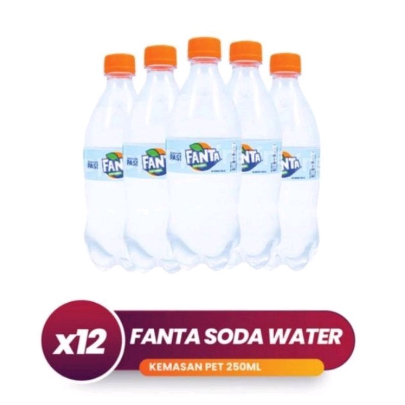 Jual Fanta Soda Water 250 Ml [1 Krat 12 Botol] | Shopee Indonesia