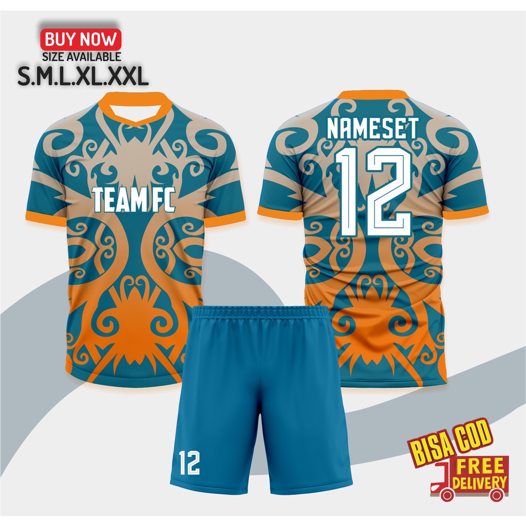 Jual JERSEY PRINTING BOLA BAJU JERSY/JERSI FUTSAL JERSEY BADMINTON ...