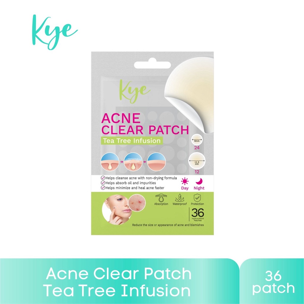 Jual KYE Acne Clear Patch Tea Tree Infusion Isi 36 Patch - Penutup ...