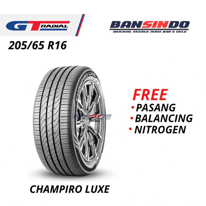 Jual Ban Mobil 205/65 R16 GT Champiro Luxe | Shopee Indonesia