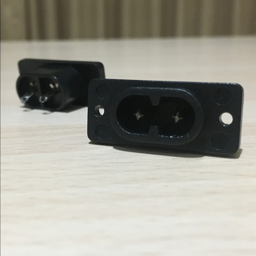 Jual SOCKET SOKET AC ANGKA 8 FEMALE CEWEK PANEL SASIS BODI 32MM X 15MM ...