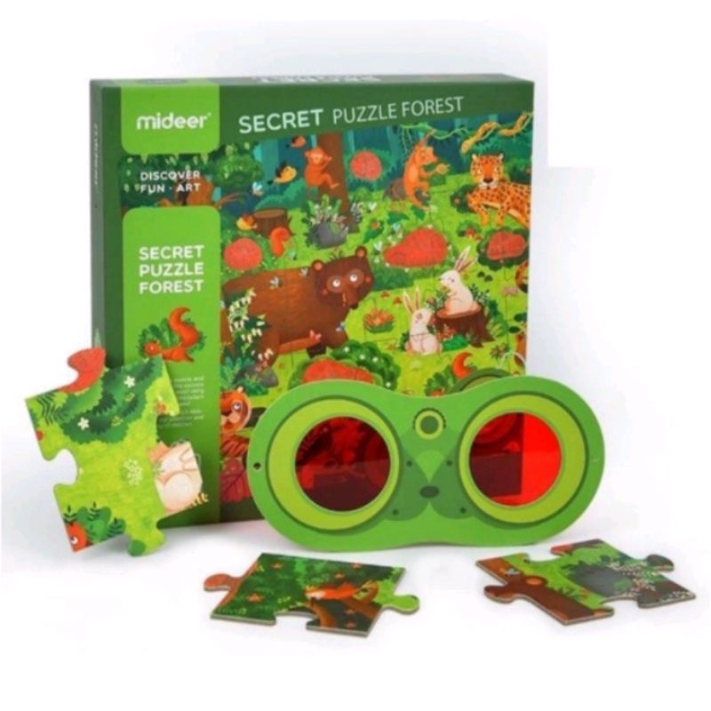 Jual mideer puzzle secret forest | Shopee Indonesia