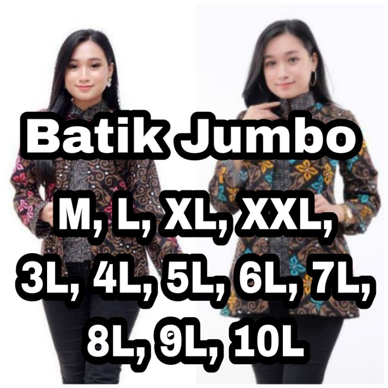 Jual Batik jumbo BIG SIZE JUMBO XXL XXXL 3L 4L 5L MURAH BATIK JUMBO ...