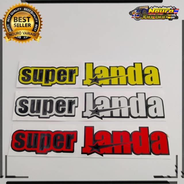 Jual COD stiker cutting super janda thailand thailook kualitas mantap ...