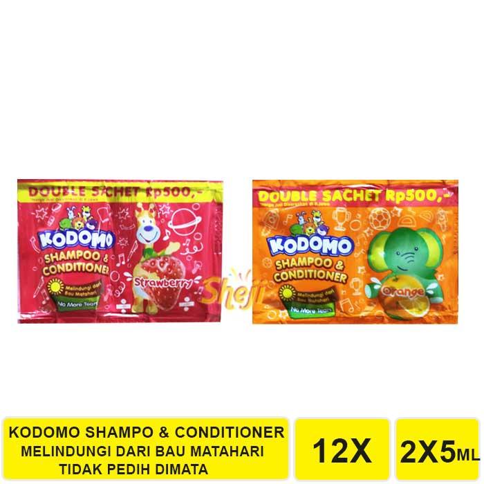 Jual 84 PCS 7 RENCENG SHAMPO Kodomo Shampoo Anak Kemasan Sachet ( 1 Renceng isi 12 Sachet ) - C ...