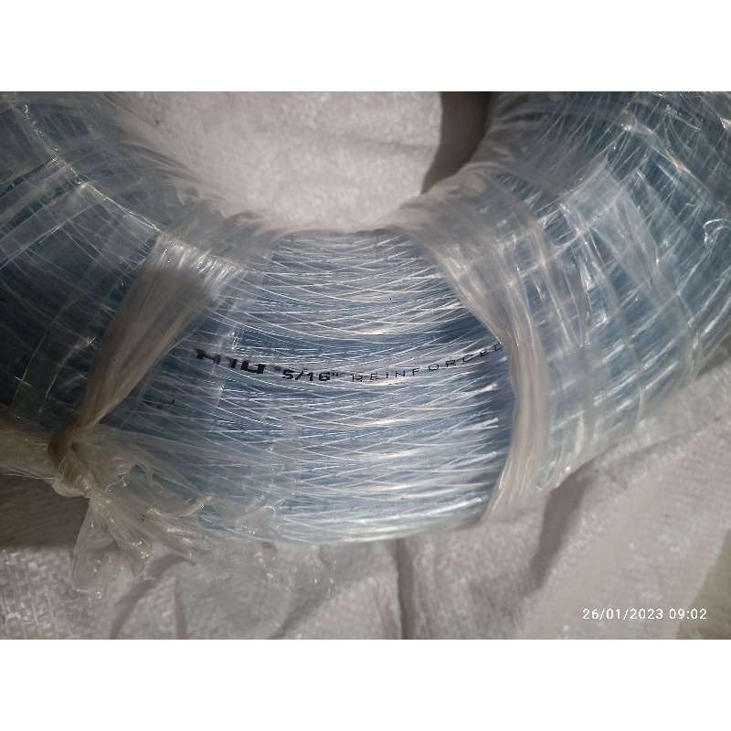 Jual Selang Air Benang 5/16 Inch Untuk Pompa DC Jual Per Roll 100Meter | Shopee Indonesia