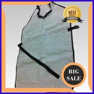 Jual suku cadang APRON DADA LAS PENGAMAN BAHAN KULIT CELEMEK DADA ...