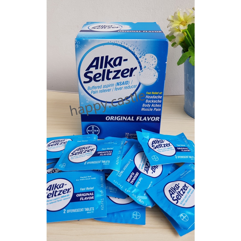 Jual Alka Seltzer Original Flavor / Sakit Kepala Flu | Shopee Indonesia