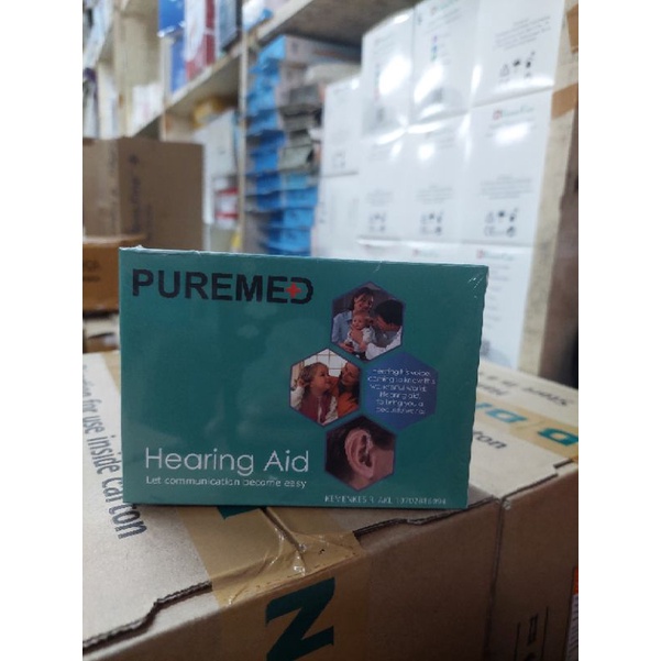 Jual H e aring Aid PUREMED/A l a t Bantu D engar Puremed Cantol & Kabel ...