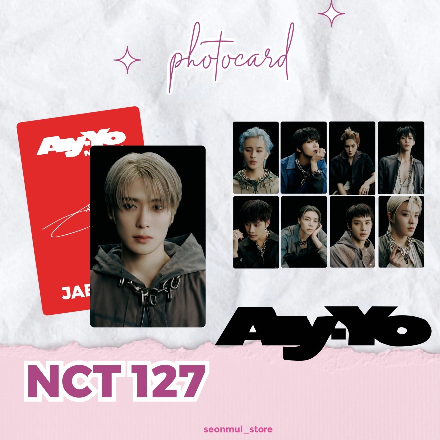 Jual TERMURAH!! PHOTOCARD PC NCT 127 AY-YO / AY-YO ALBUM DIGIPACK VER. | Shopee Indonesia