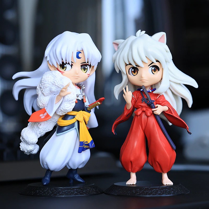 Jual Action Figure Qposket Anime Inuyasha Sesshomaru Kagome | Shopee ...