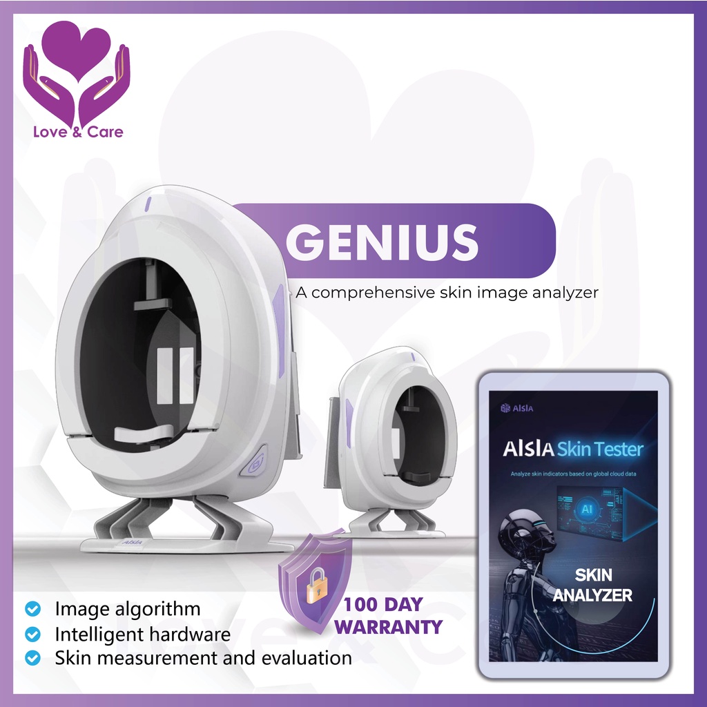 Jual Skin Analyzer Analisis Kulit GENIUS Smart Alat Perawatan ...