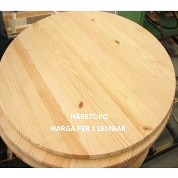 Jual PAPAN BULAT, PAPAN JATI BELANDA SUDAH DIVERNIS HALUS | Shopee ...