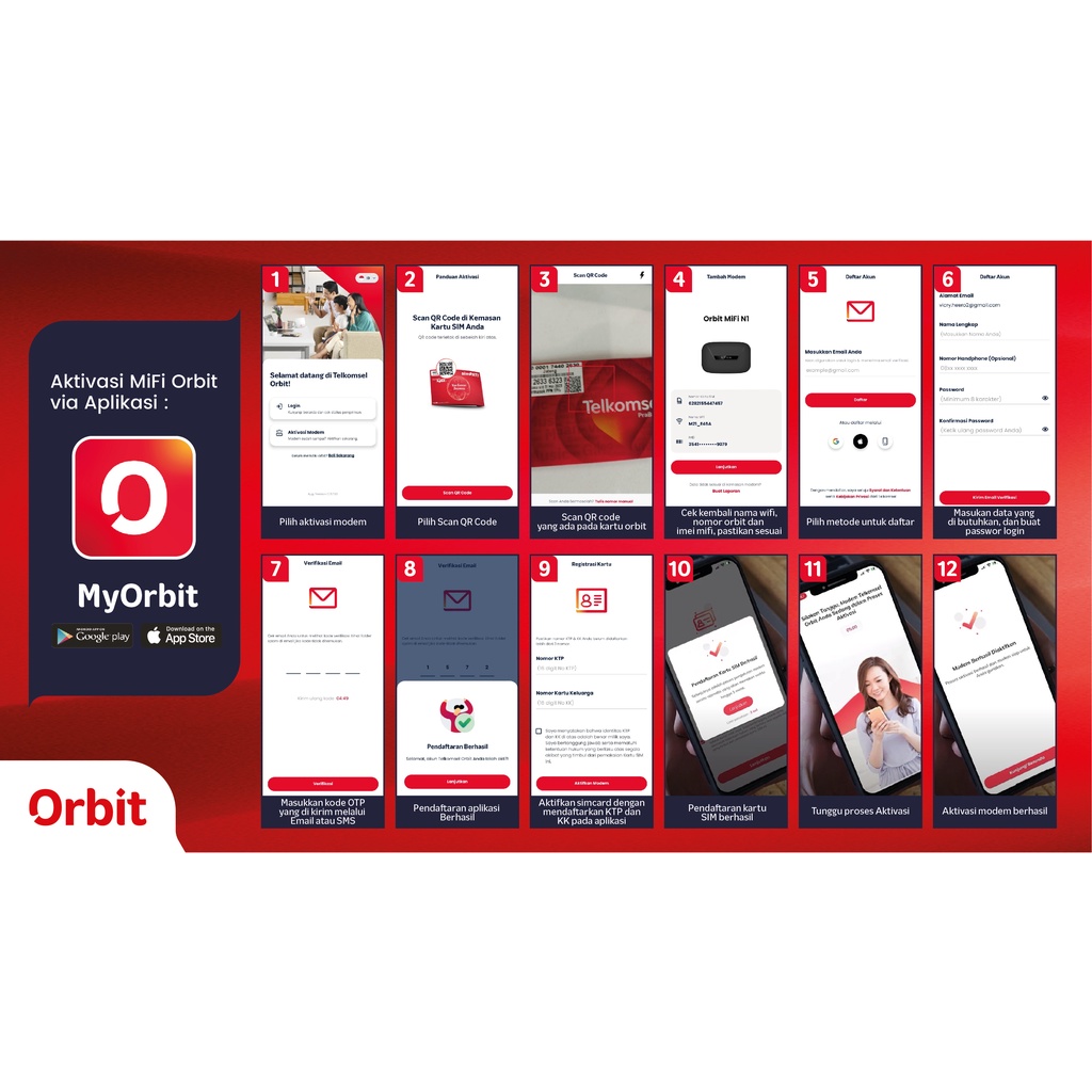 Jual Telkomsel Orbit Mifi N2 Portable Modem Wifi 4G High Speed Bonus ...