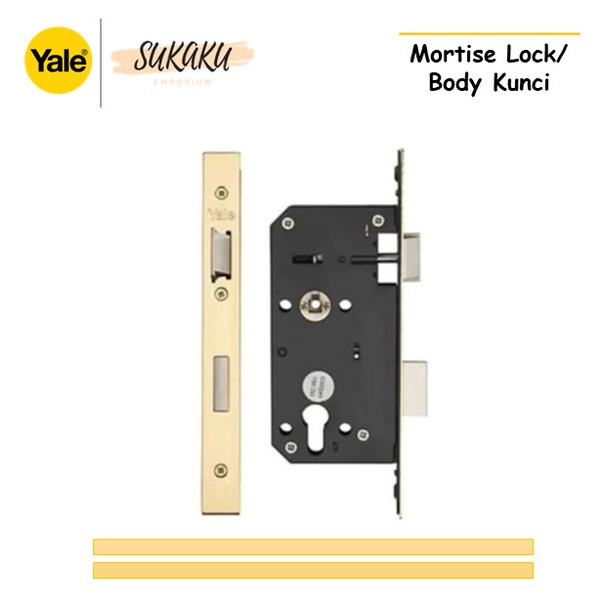 Jual Gagang Yale Mortise Lock / Lock Case / Body Kunci 60 Mm Mor28P3.60 | Shopee Indonesia