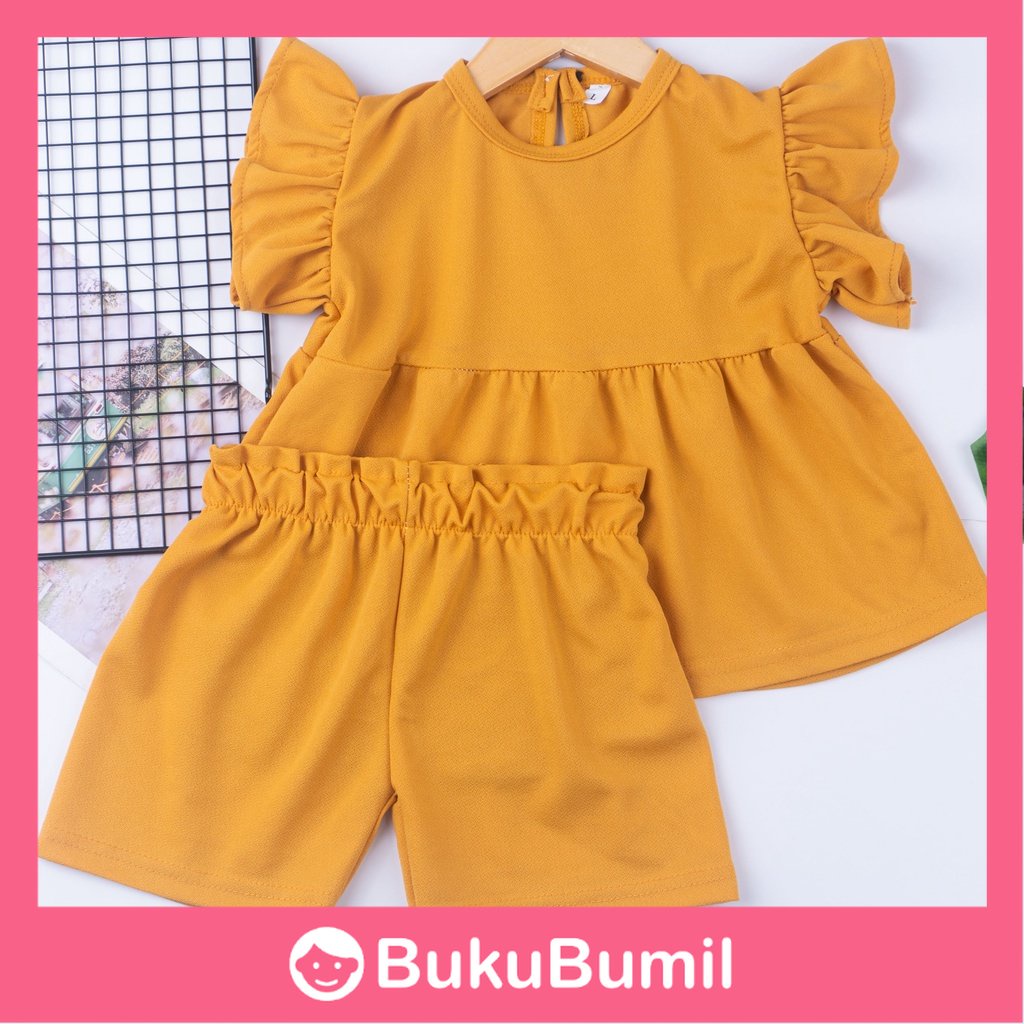 Jual BUBU - KOREAN STYLE Set Mungyeong Anak Perempuan - Set Baju Anak Perempuan Lucu / Setelan ...