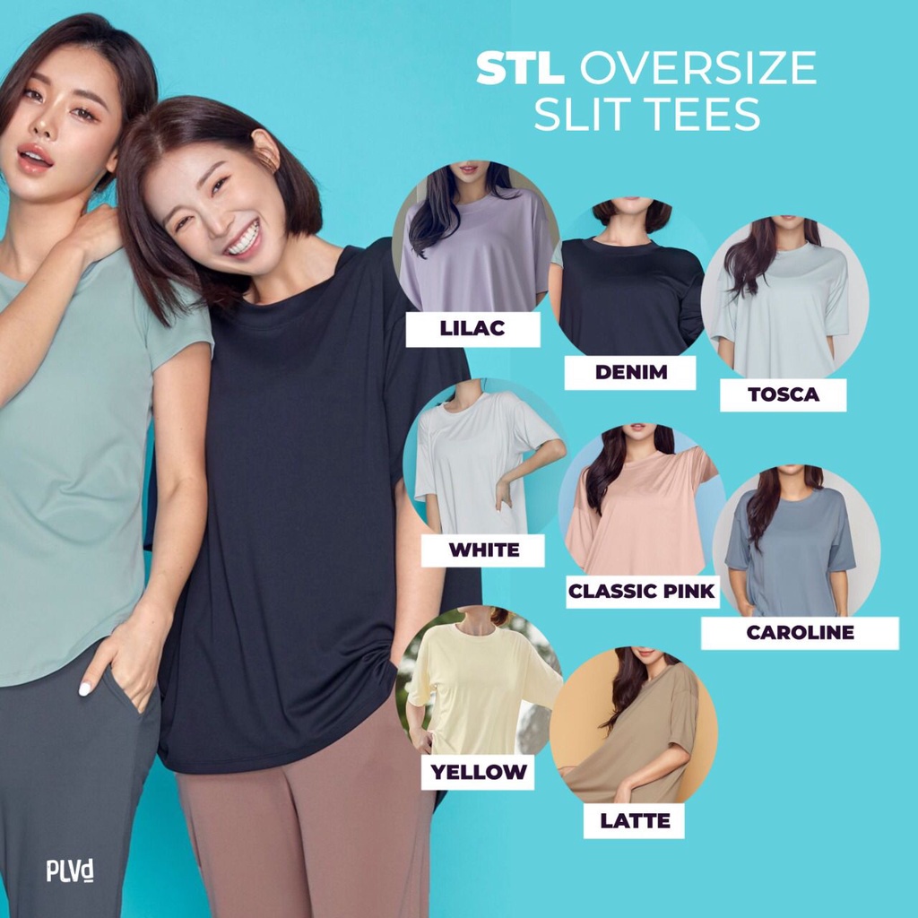Jual TEES OVERSIZE SLIT STL ( KAOS OVERSIZE STL) | Shopee Indonesia