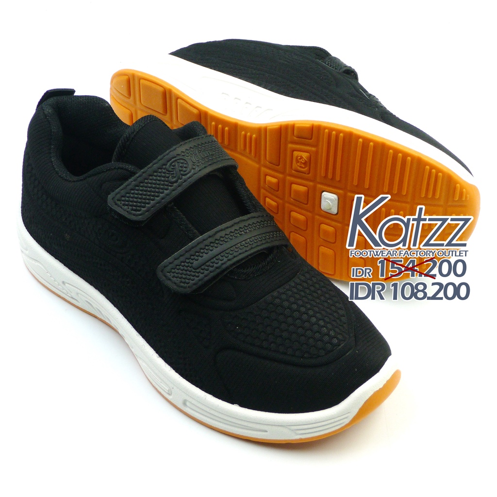 Jual Katzz - Sepatu Sekolah Hitam Putih Uk 30 - 34 / Sepatu Prepet ...