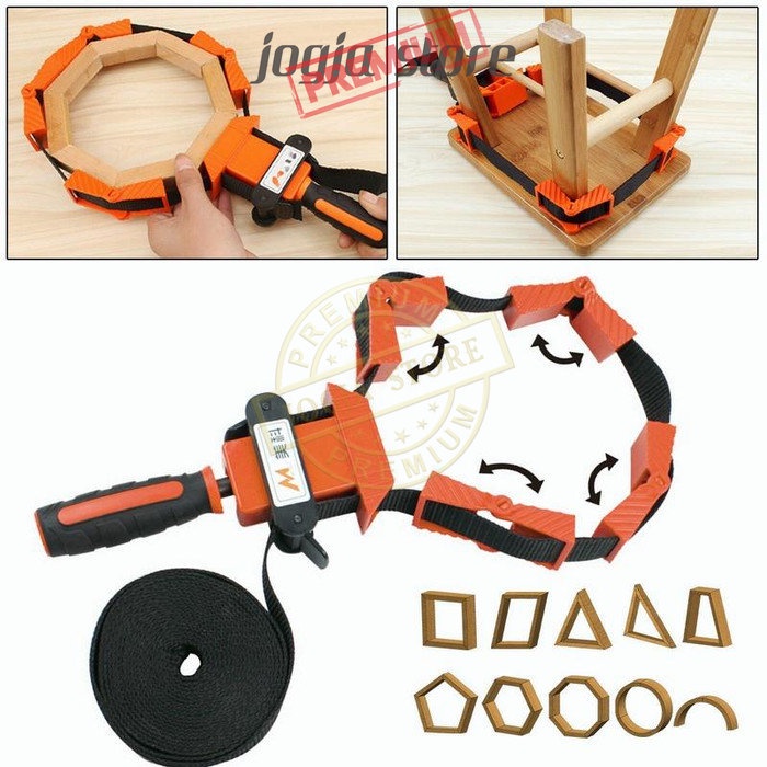 Jual Alat Penjepit Bingkai Kayu Klem Jepit 90 Derajat Clamp Siku ...