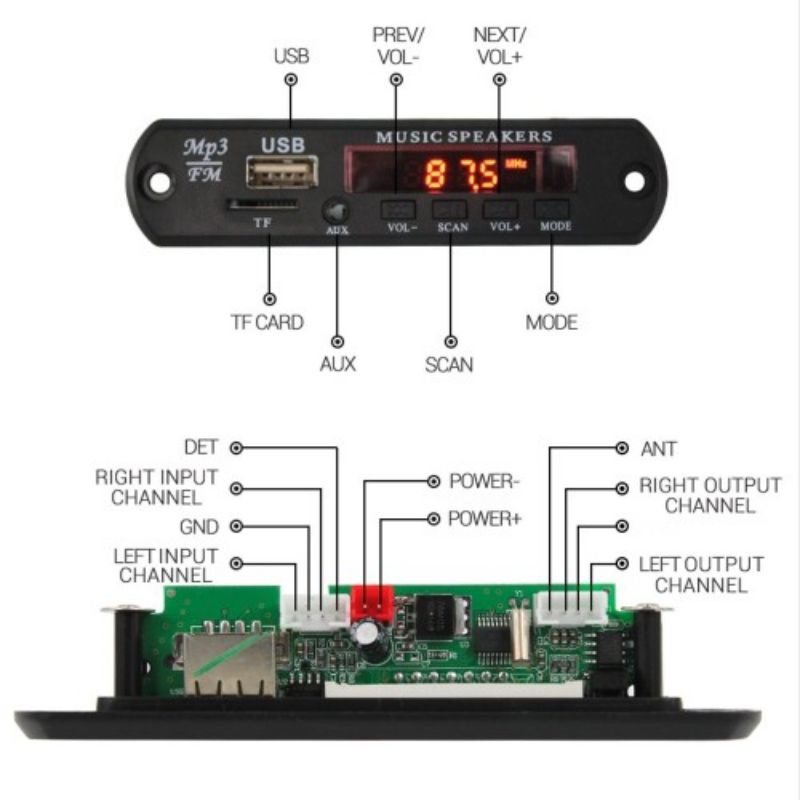 Jual Modul mp3 bluetooth stereo (pesanan khusus) | Shopee Indonesia