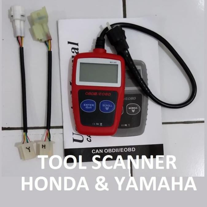 Jual ALAT SCANNER YAMAHA HONDA DIAGNOSA DIAGNOSTIC TOOL CEK FI OBD2 ...