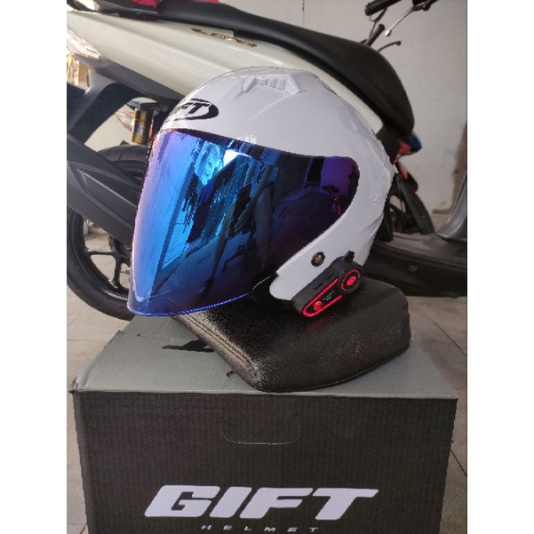 Jual VISOR HELM GIFT SARGON MODEL NJS KAIROZ V2 WARNA BLUE IRIDIUM FREE ...