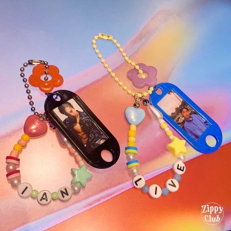 Jual Mini photo keychain | custom keychain | DPR IAN keychain | DPR ...