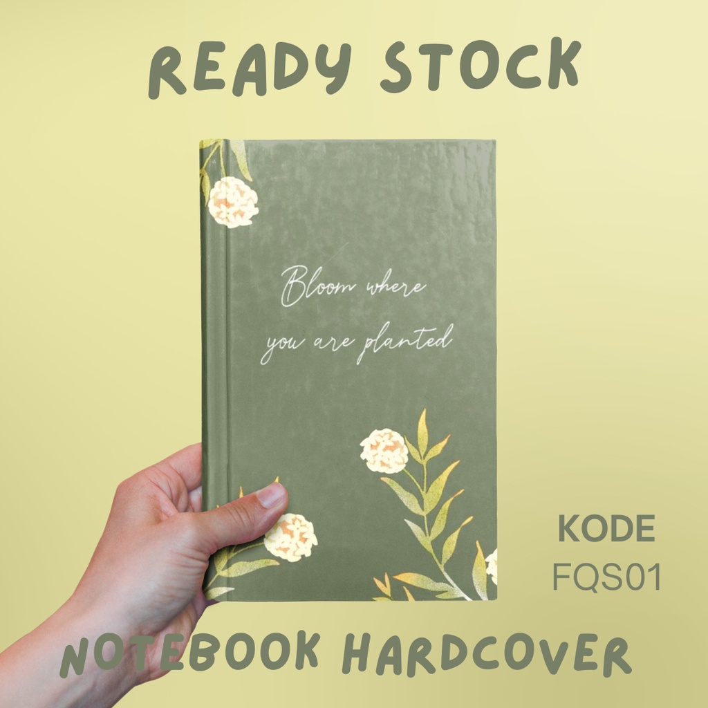 Jual BUKU NOTEBOOK FLOWER QUOTES/ BUKU SEKOLAH/ BUKU CATATAN/ BUKU ...