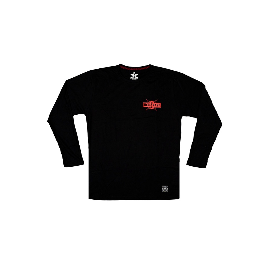 Jual ELECTROHELL | KAOS LENGAN PANJANG | MTSLS SKULLCAST BK | Shopee ...