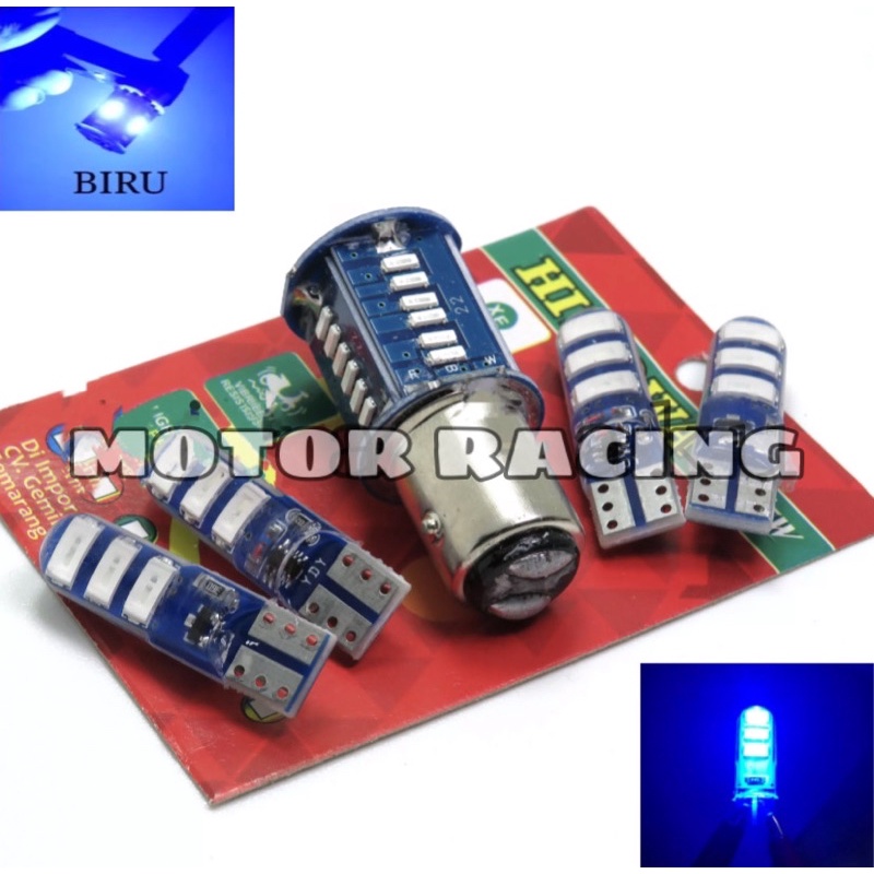 Jual PAKET COMBO LAMPU STOP REM LED MOTOR 30 MATA + 4 PCS SEIN SEN ...