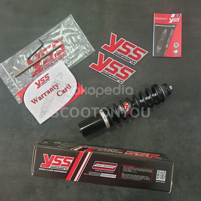 Jual SHOCK ABSORBER 185MM LOW FRONT YSS X PRO VESPA SPRINT PRIMA S LX ...