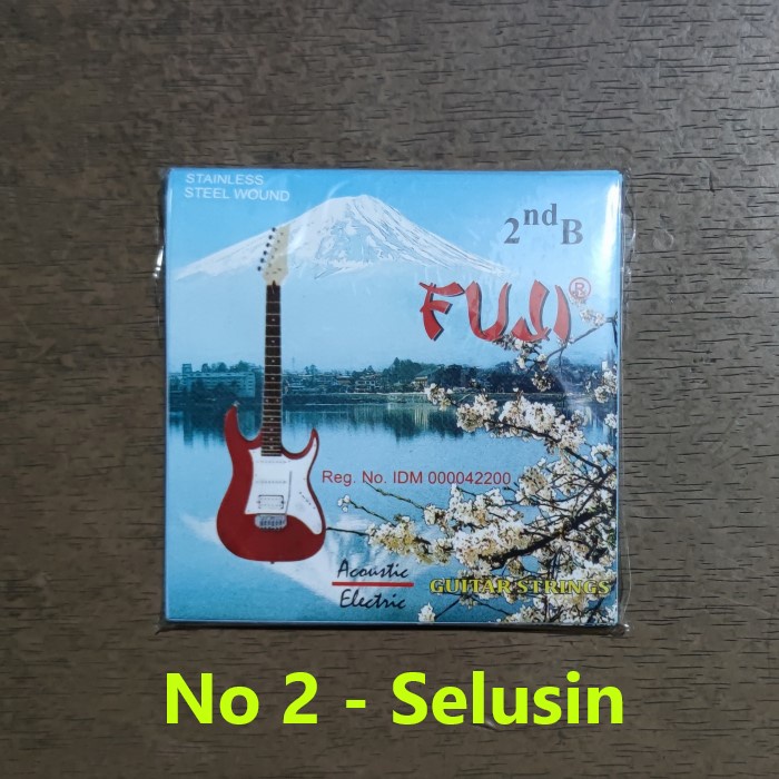 Jual Senar Gitar FUJI no 2 Selusin 12pcs Pack | Shopee Indonesia