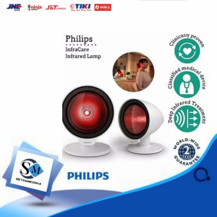Jual ALAT TERAPI INFRARED PHILIPS 150 WT / LAMPU INFRARED+TIME ...